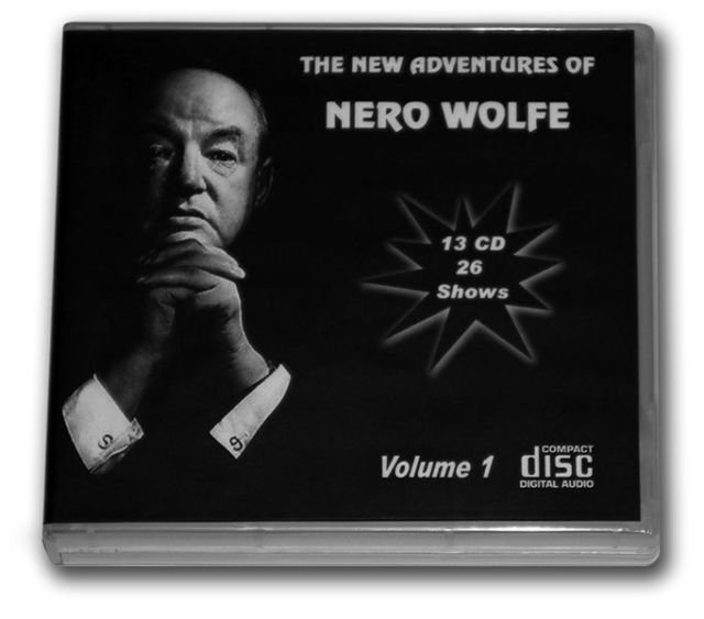 THE NEW ADVENTURES OF NERO WOLFE OLD TIME RADIO - 13 AUDIO CD - 26 Shows