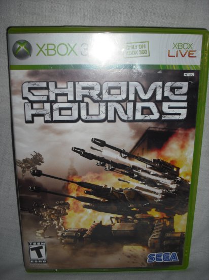 XBOX 360 ChromeHounds Complete Fun Works Great Guaranteed
