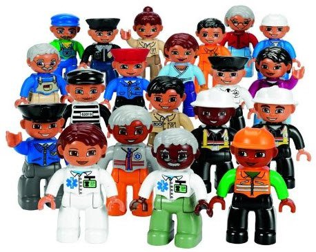 9224 Community People Set Lego Education 20 Piece Set - LEGO Duplo