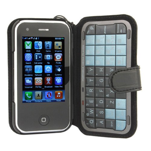 Unlocked T2000 Quad Band WIFI Mobile TV Cell phone Dual Sim Dual Camera ...