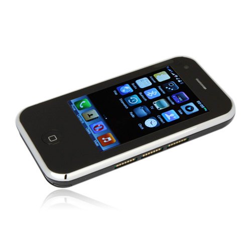 Unlocked T2000 Quad Band WIFI Mobile TV Cell phone Dual Sim Dual Camera ...