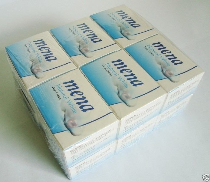 12 PCS of Mena Natural Whitening Dark Spot Freckle Pearl Cream with ...