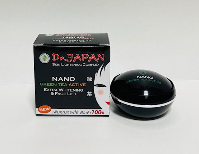 12 PCS of Dr.Japan NANO Green Tea Active Extra Whitening/ Face Lift ...