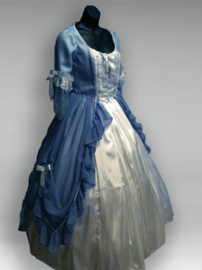 Powder Blue 18th Century Dress