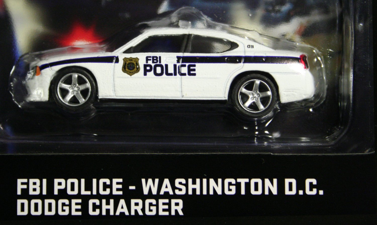 GreenLight Hot Pursuit 2009 Dodge Charger FBI Police Washington DC