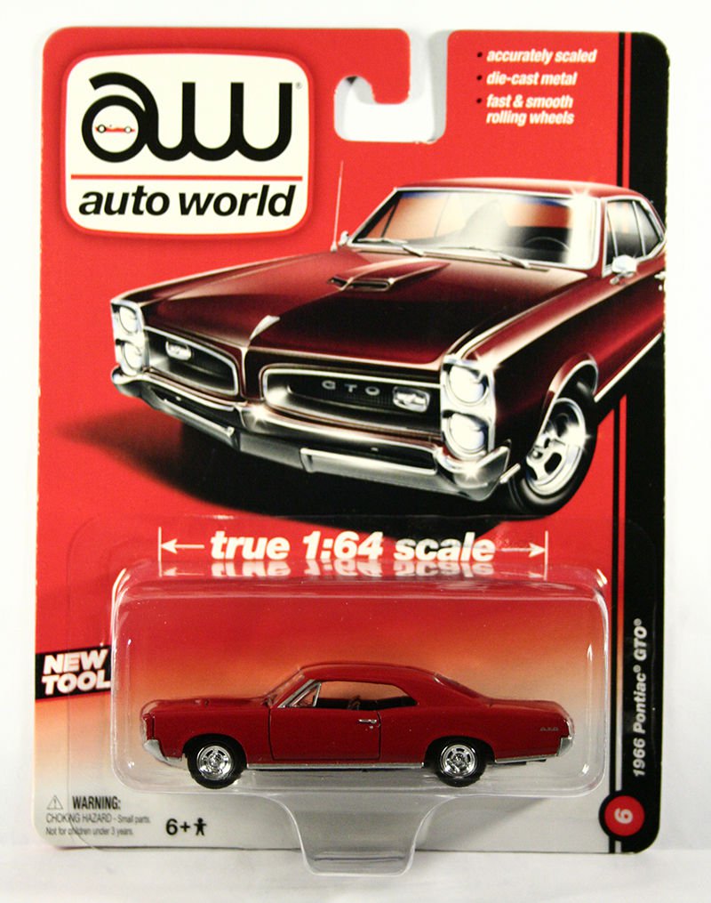 Auto World 1966 Pontiac GTO - RED