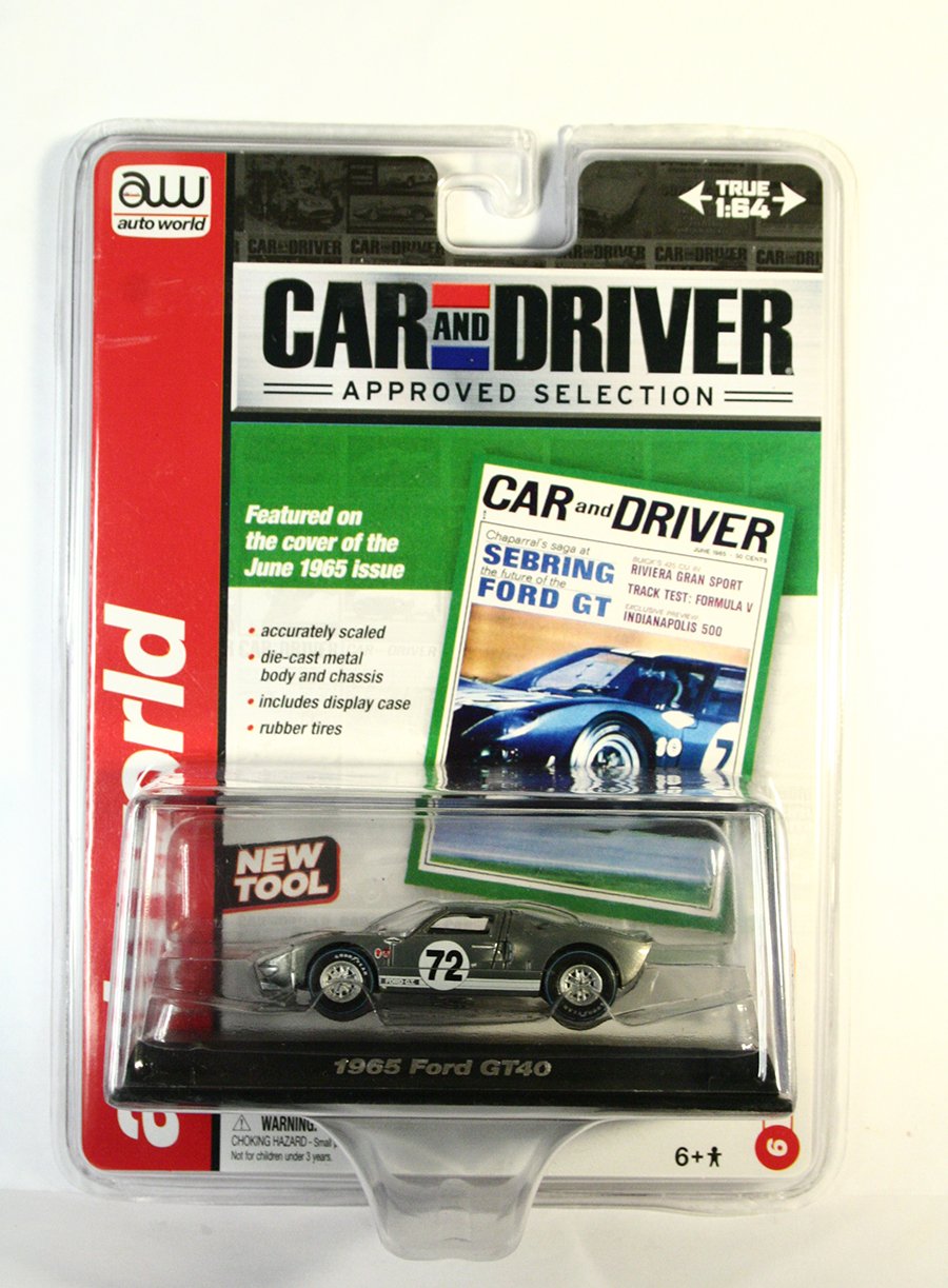 Auto World 1965 Ford GT40 ULTRA RAW CHASE - VERY RARE 1 OF 10