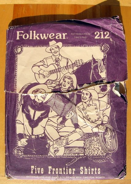 Five Frontier Shirts Sewing Pattern Folkwear 212