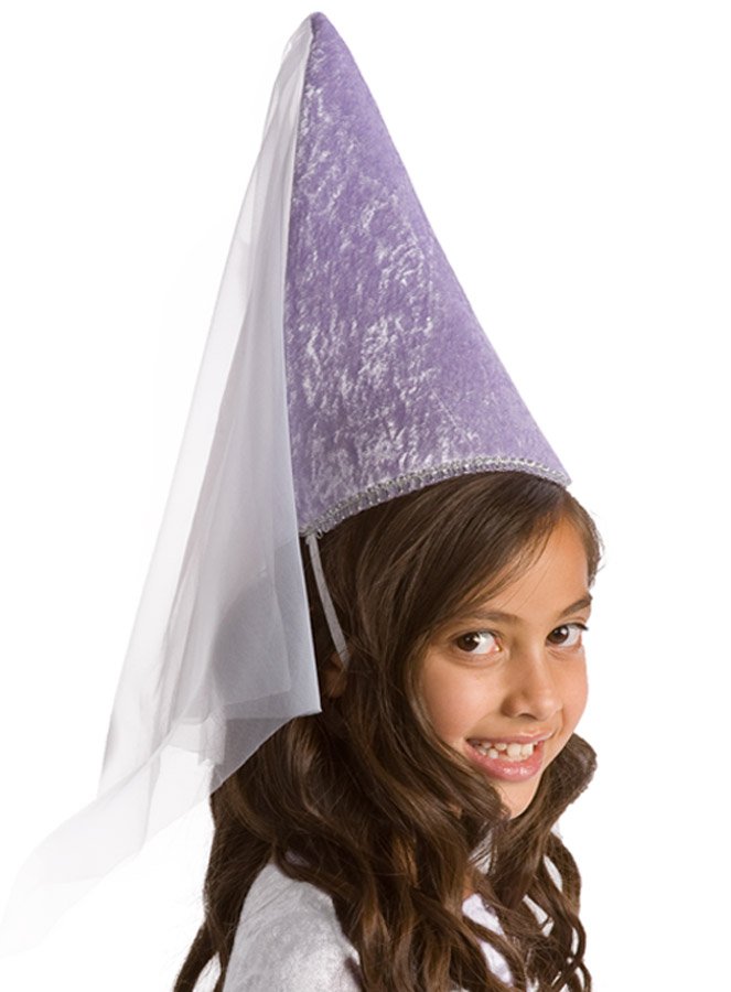 Princess Cone Hat Purple