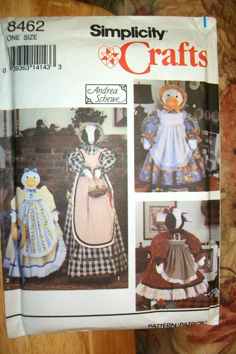 Simplicity crafts pattern 8462 cow duck vacuum,sewing machine cover