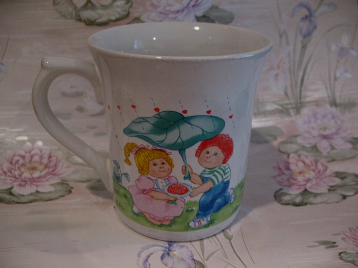 Vintage Cabbage Patch Kids Souvenir Coffee Tea Cup Mug