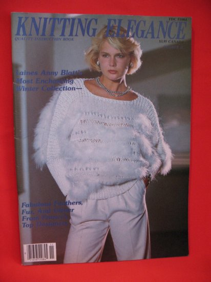 Laines Anny Blatt Winter Collection Knitting Elegance Patterns Feathers ...