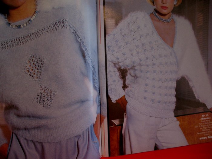Laines Anny Blatt Winter Collection Knitting Elegance Patterns Feathers ...