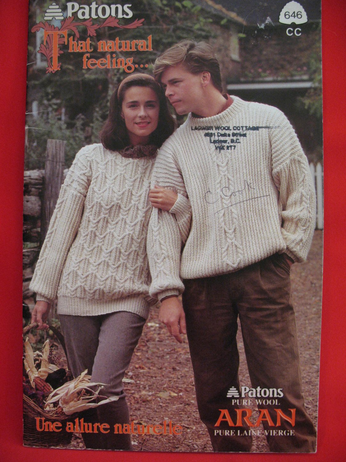 Patons Aran Arran Knitting Patterns ADULTS Sizes Cardigans Sweaters ...