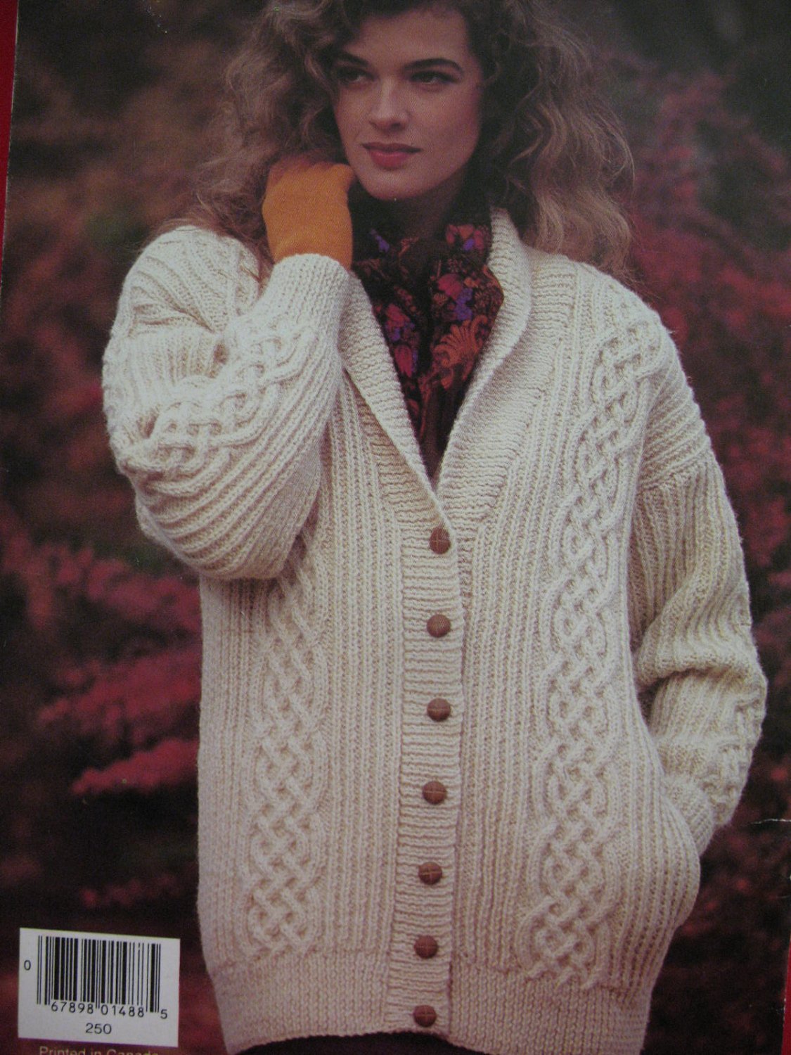 Patons Aran Arran Knitting Patterns ADULTS Sizes Cardigans Sweaters ...
