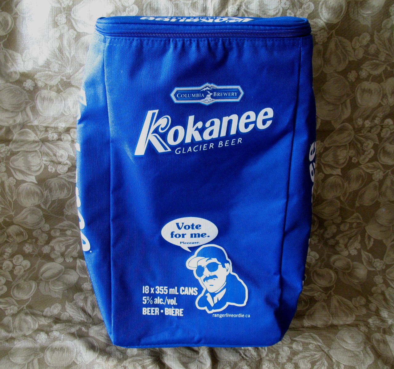 KOKANEE BEER Backpack Chiller Pack CANADA Souvenir FOREST RANGER Tote Bag