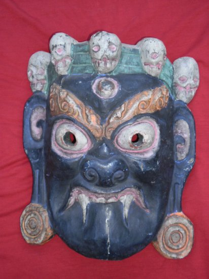 Tibetan Mahakala Ritual Mask