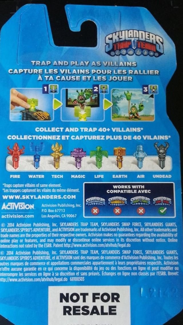 E3 2014 Skylanders Trap Team Exclusive Life Torch Riot Shield Shredder
