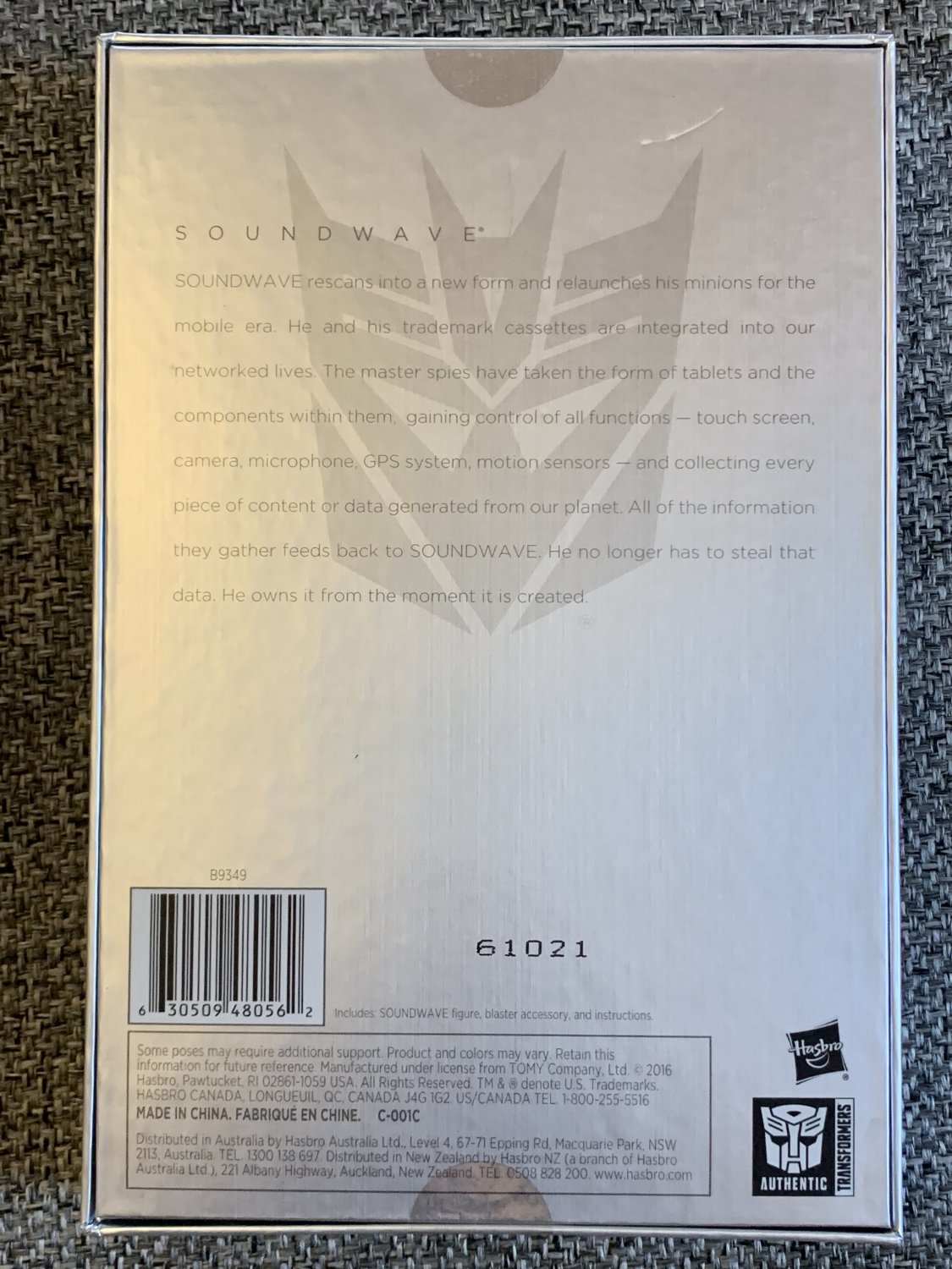 SDCC 2016 - Hasbro Exclusive Transformers Soundwave Tablet/iPad