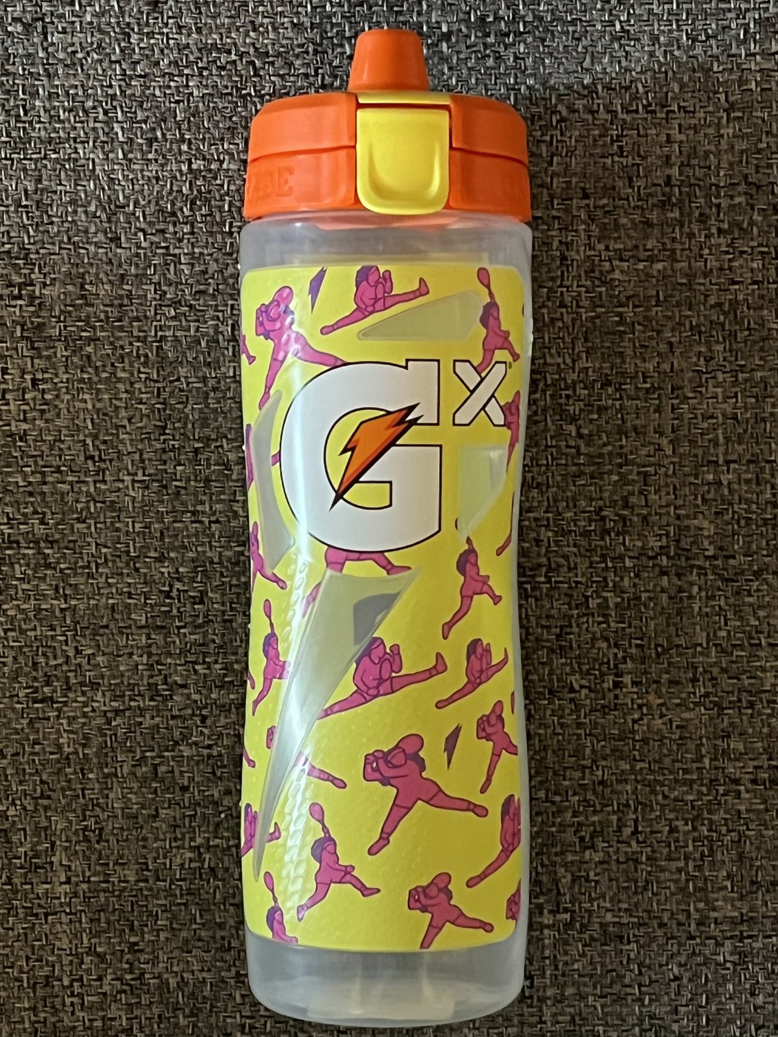 Serena Williams limited edition Gatorade Gx Water Bottle 30oz With Pin