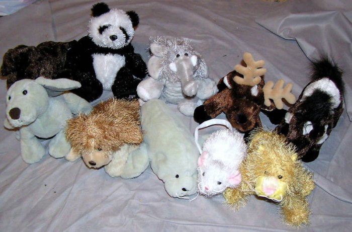 Webkinz Huge Lot 54 Stuffed Animals & Carrying Case