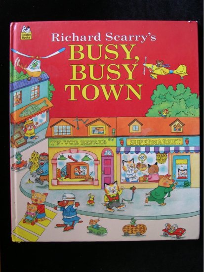Richard Scarry's Busy Busy Town Picture Dictionary 1994