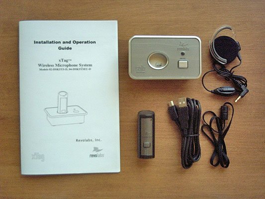 Revolabs xTag - Wireless Microphone System with USB Base