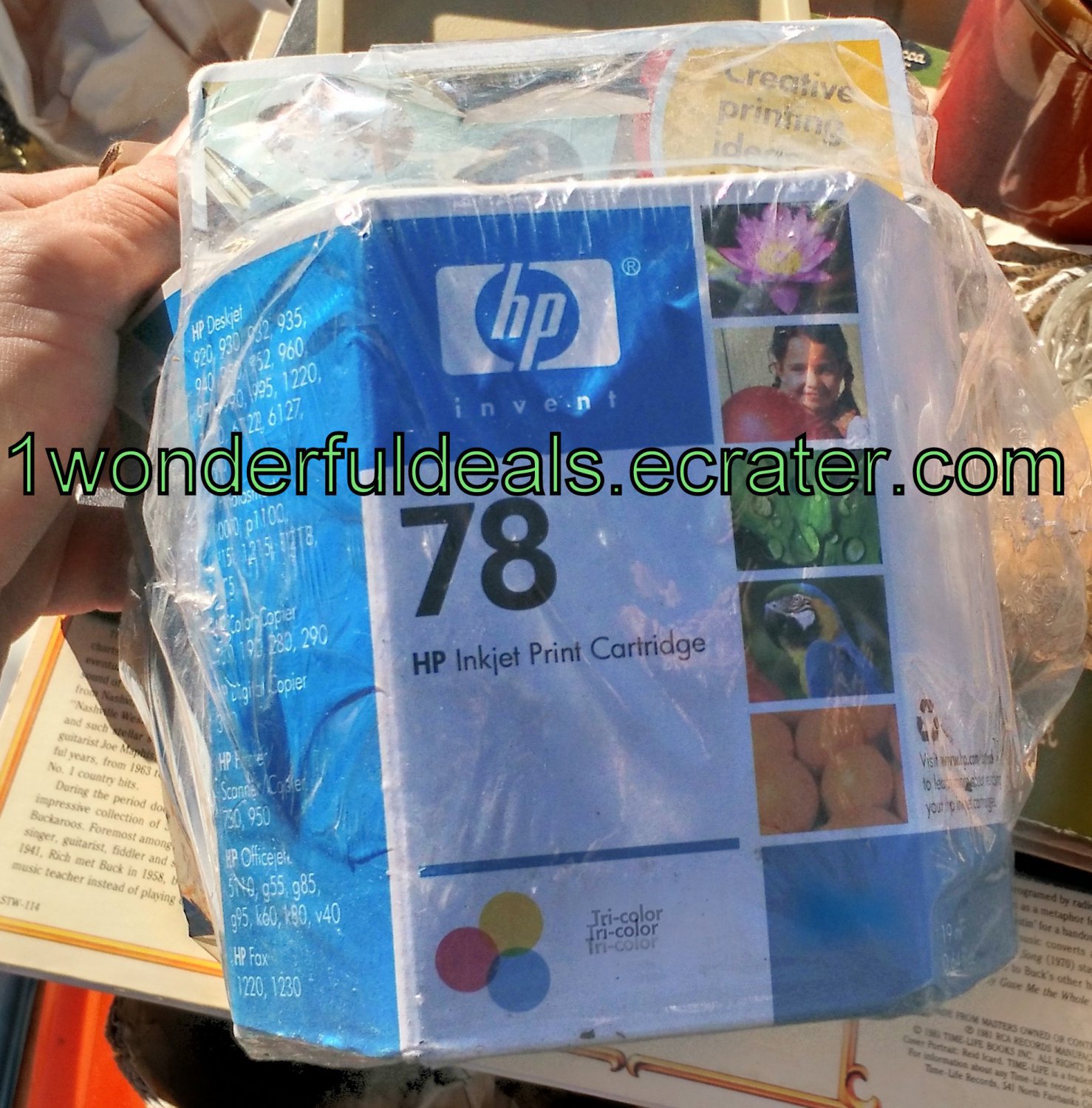 New Genuine HP 78 (C6578DN) Tri-Color Ink Cartridge 3 Sealed Boxes