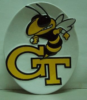 Georgia Tech Ceramic Dish/plate
