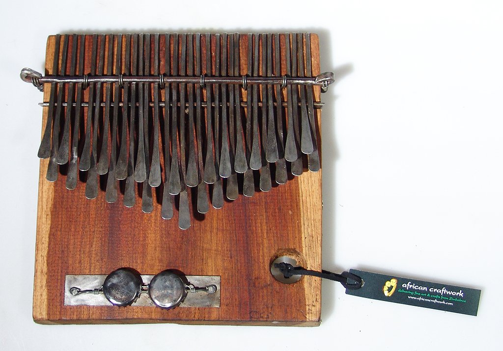 32 Key Shona Njari Mbira/Thumb Piano/Finger Piano/Kalimba handmade in ...