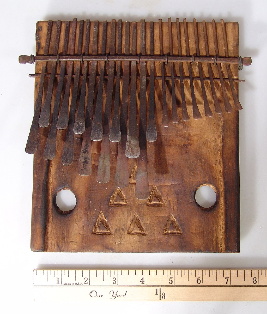22 Key Large Rustic Shona Mbira/Kalimba/Thumb Piano Handmade in Zimbabwe!