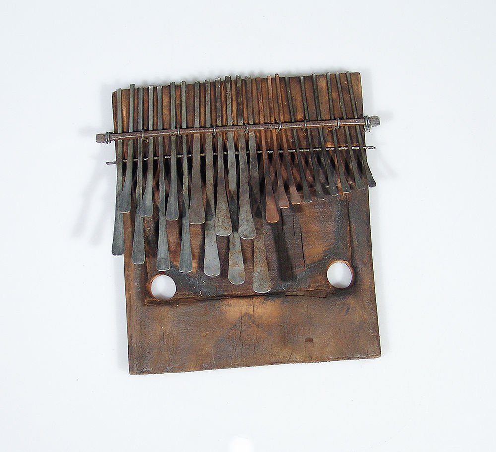 22 Key Ethnic "Voice of the Ancestors" Thumb Piano Kalimba Sanza Made ...