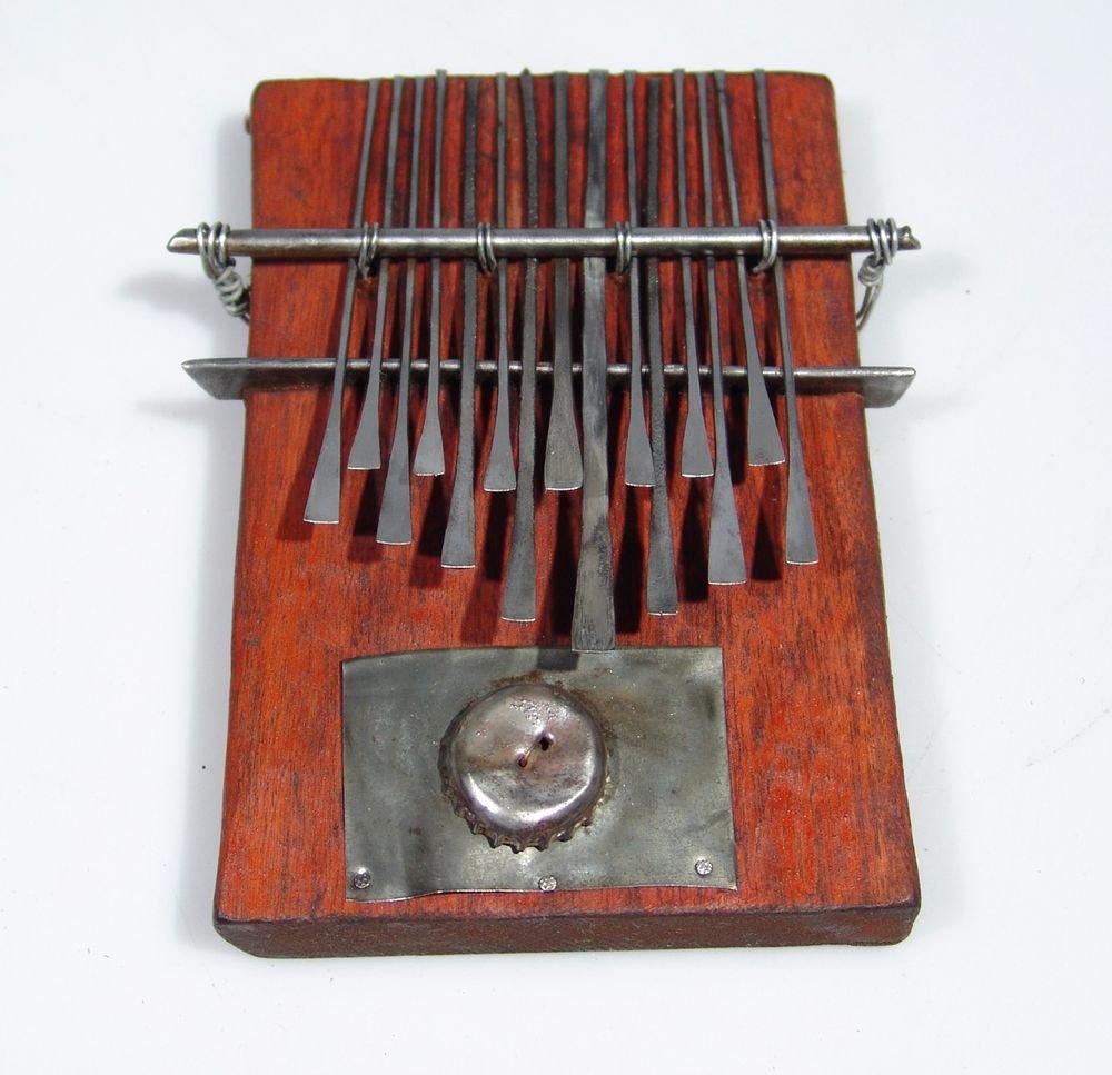 15 Key C. Vambe Compact Shona Mbira/Kalimba from Zimbabwe Nyunga Nyunga ...