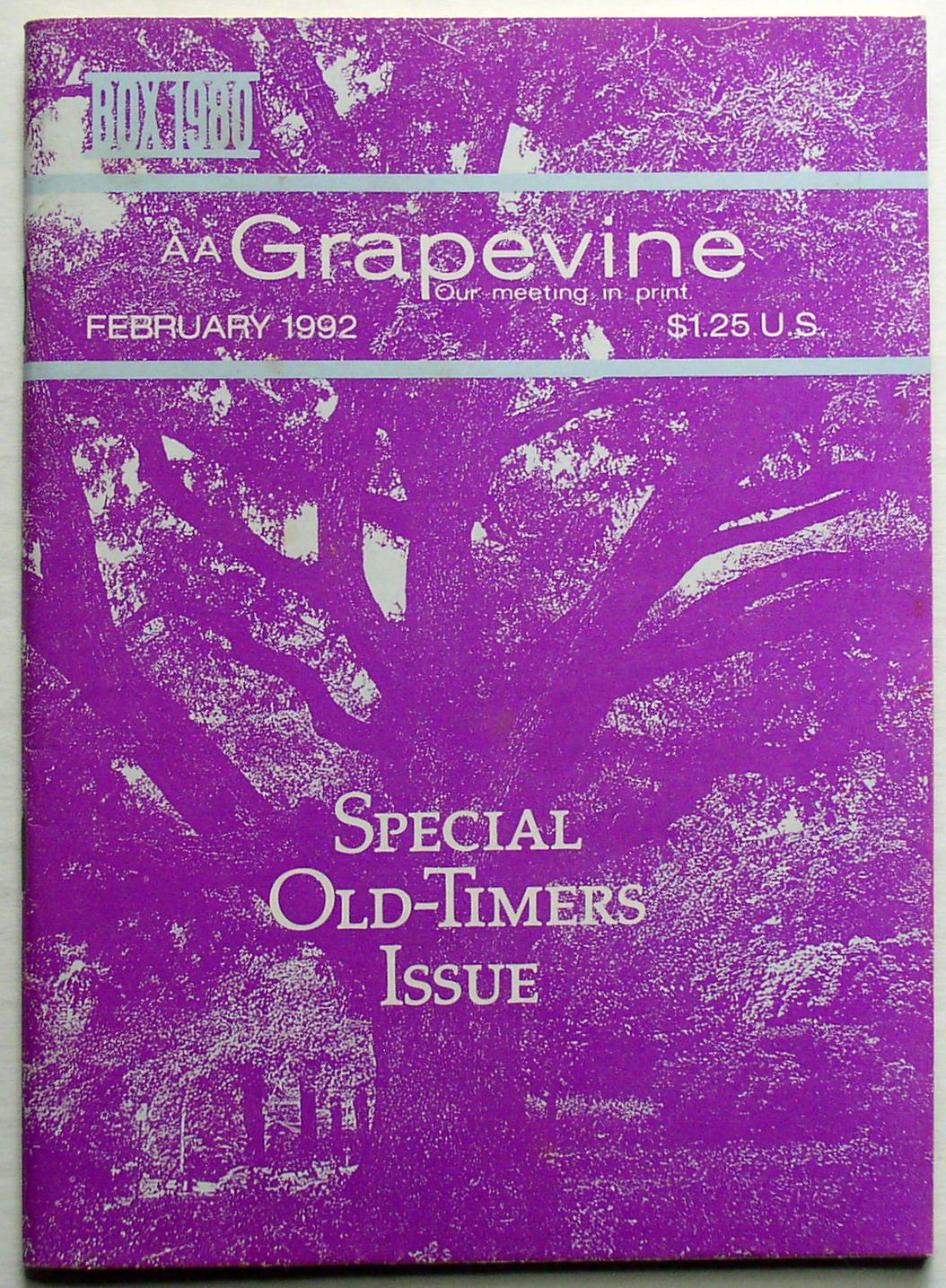 AA Grapevine Magazine February 1992 Vol. 48, No. 9