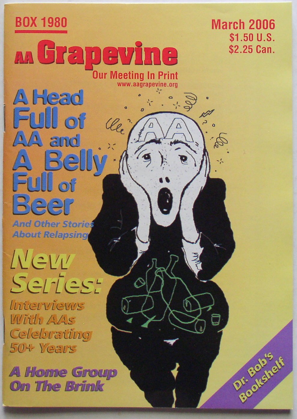 AA Grapevine Magazine March 2006 Vol 62 No. 10