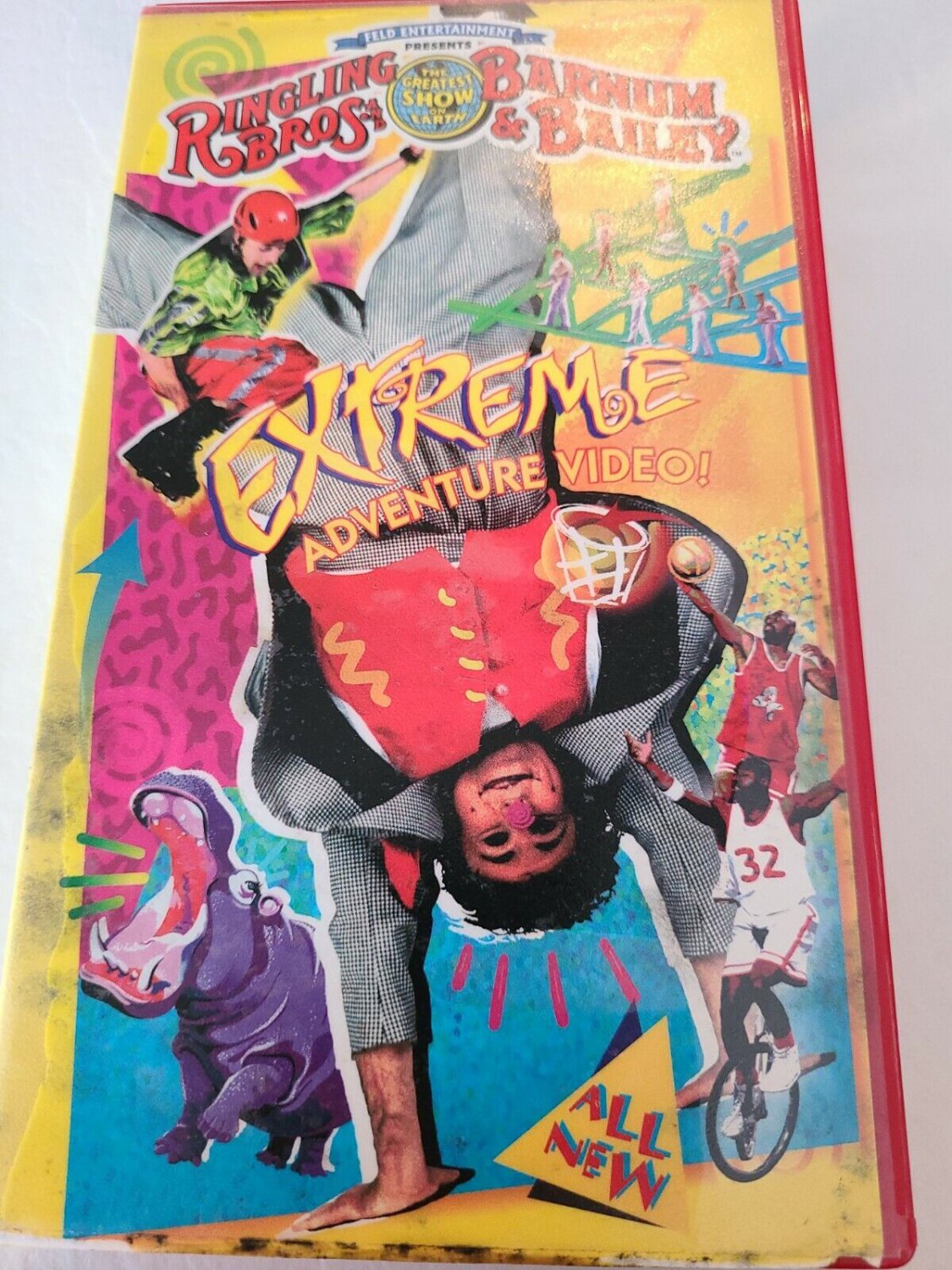 RINGLING BROS Barnum Bailey Circus EXTREME ADVENTURE VIDEO VHS 1997
