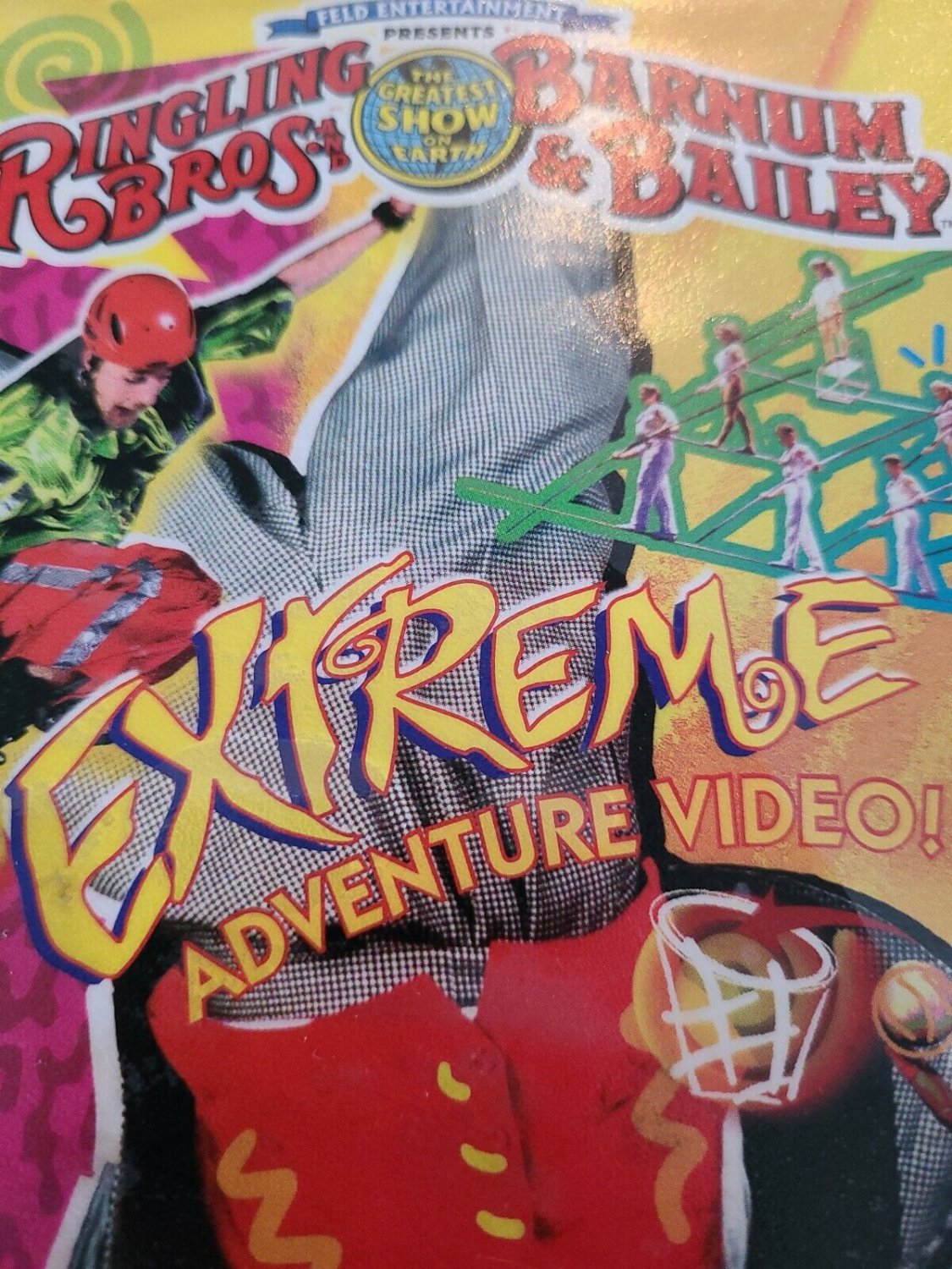 RINGLING BROS Barnum Bailey Circus EXTREME ADVENTURE VIDEO VHS 1997