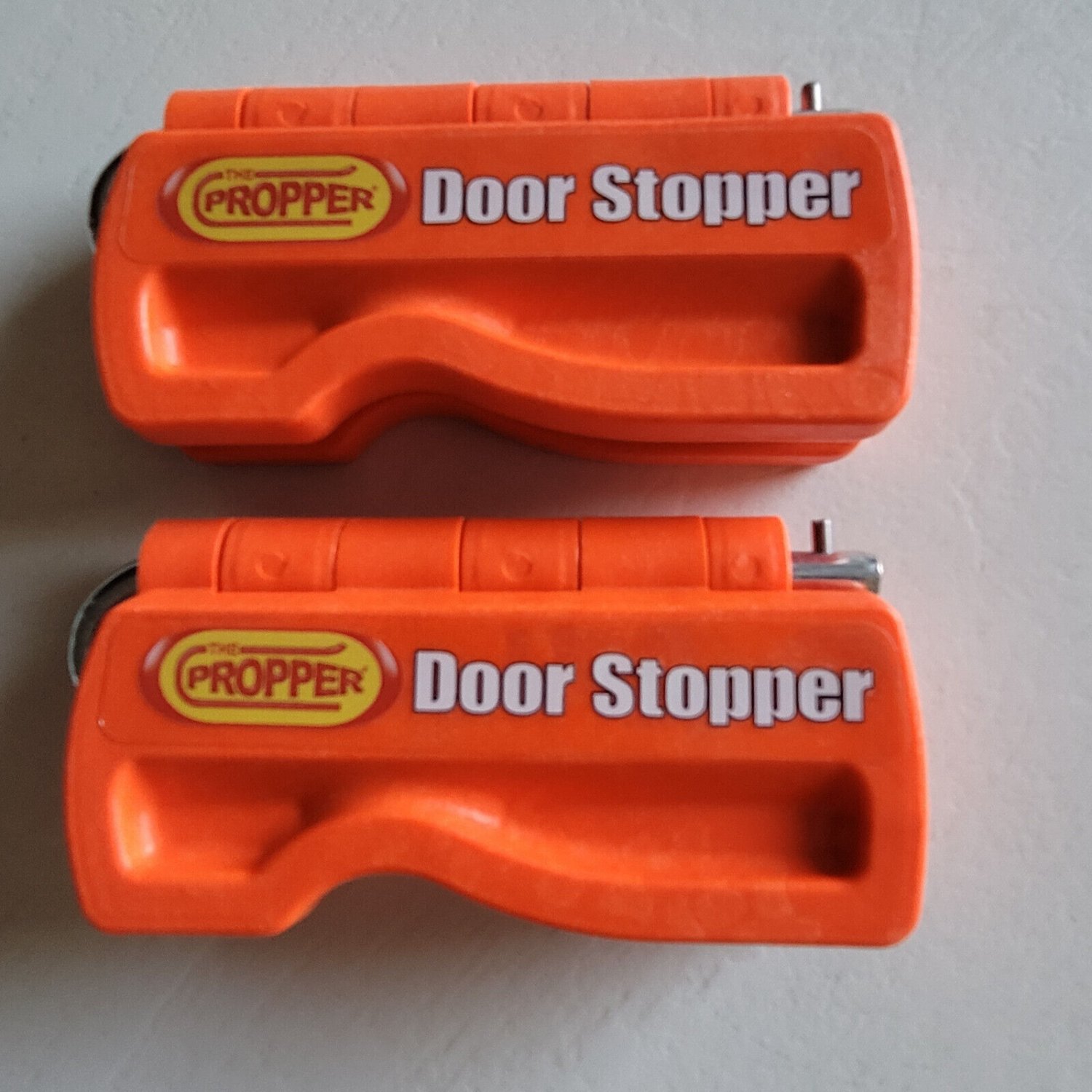 THE PROPPER Fold Up Door Chock Holder Prop Magnet Stop Wedge Durable ...