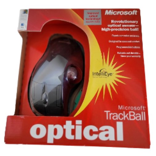 Microsoft Trackball Optical Mouse D67-00001 USB ps/2 Compatible ...