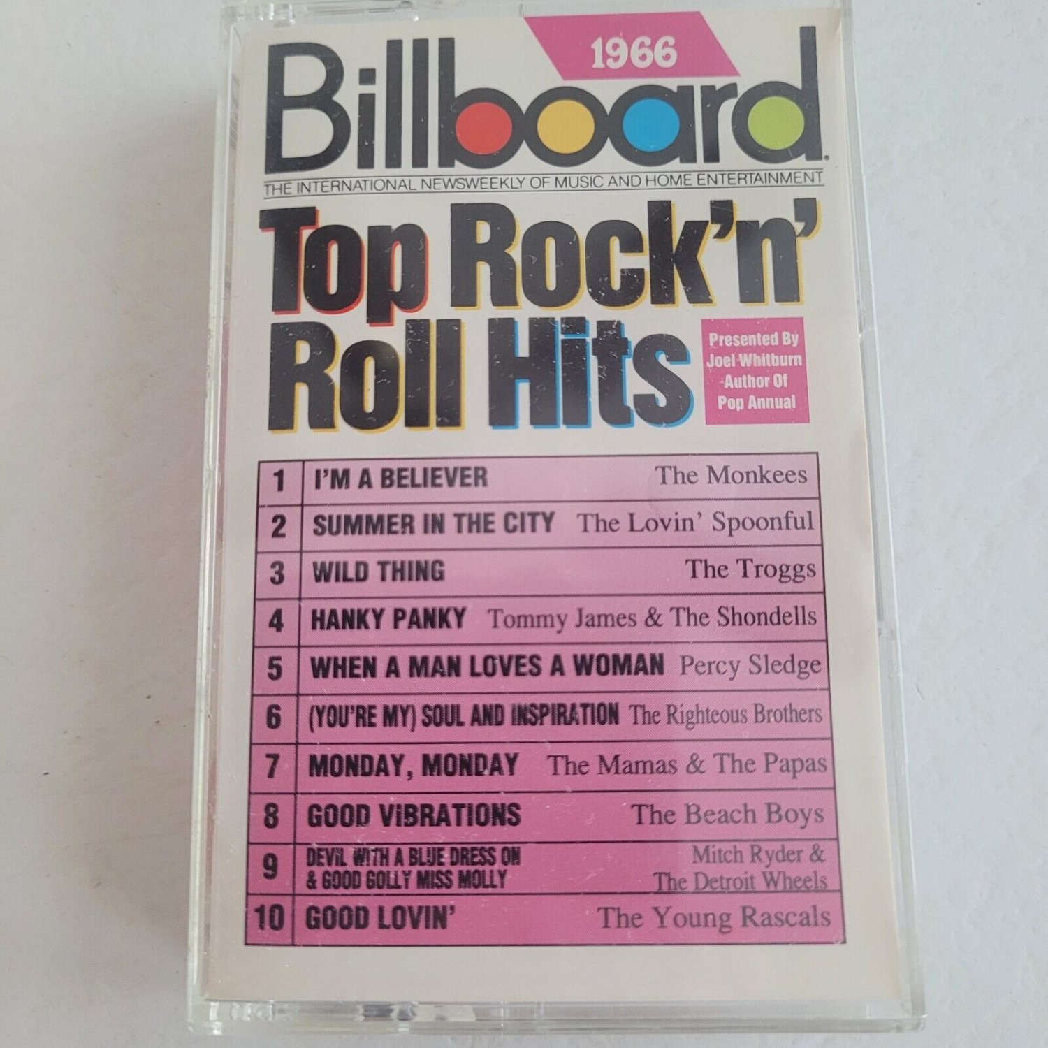 Billboard Top Rock 'n' Roll Hits 1966 By Various Artists Music Cassette ...