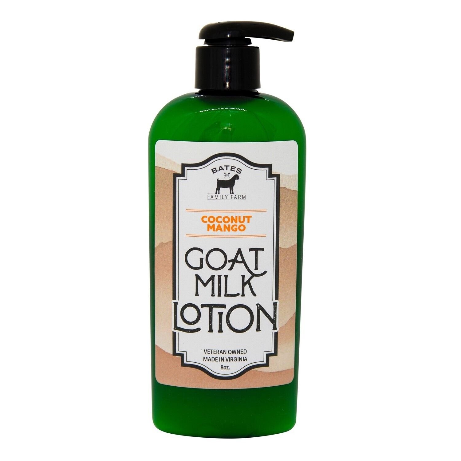Bates Family Farm Coconut Mango Goat Milk Natural Hand & Body Lotion 8 ...