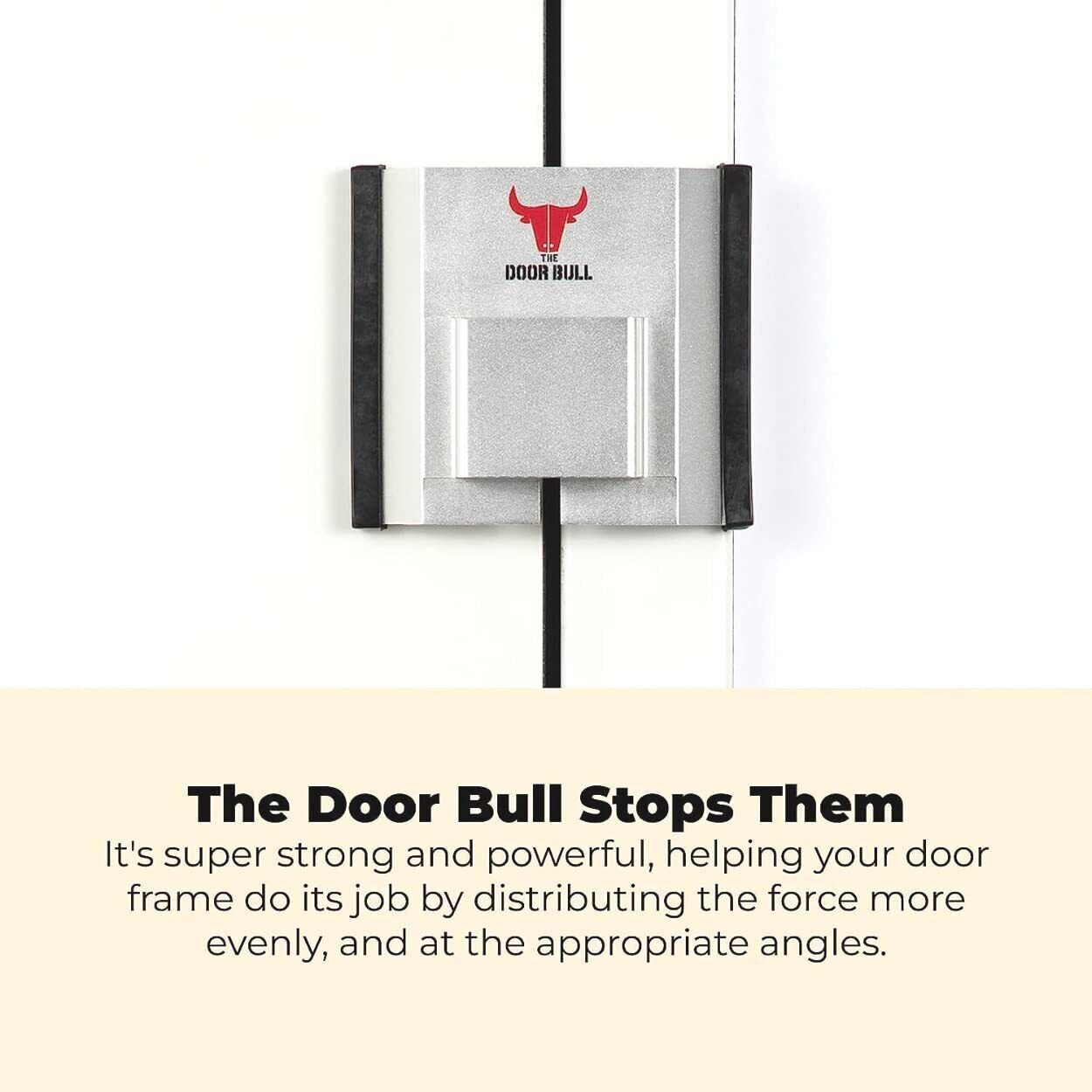 The Door Bull Barricade Security Break In Prevention Home Business ...