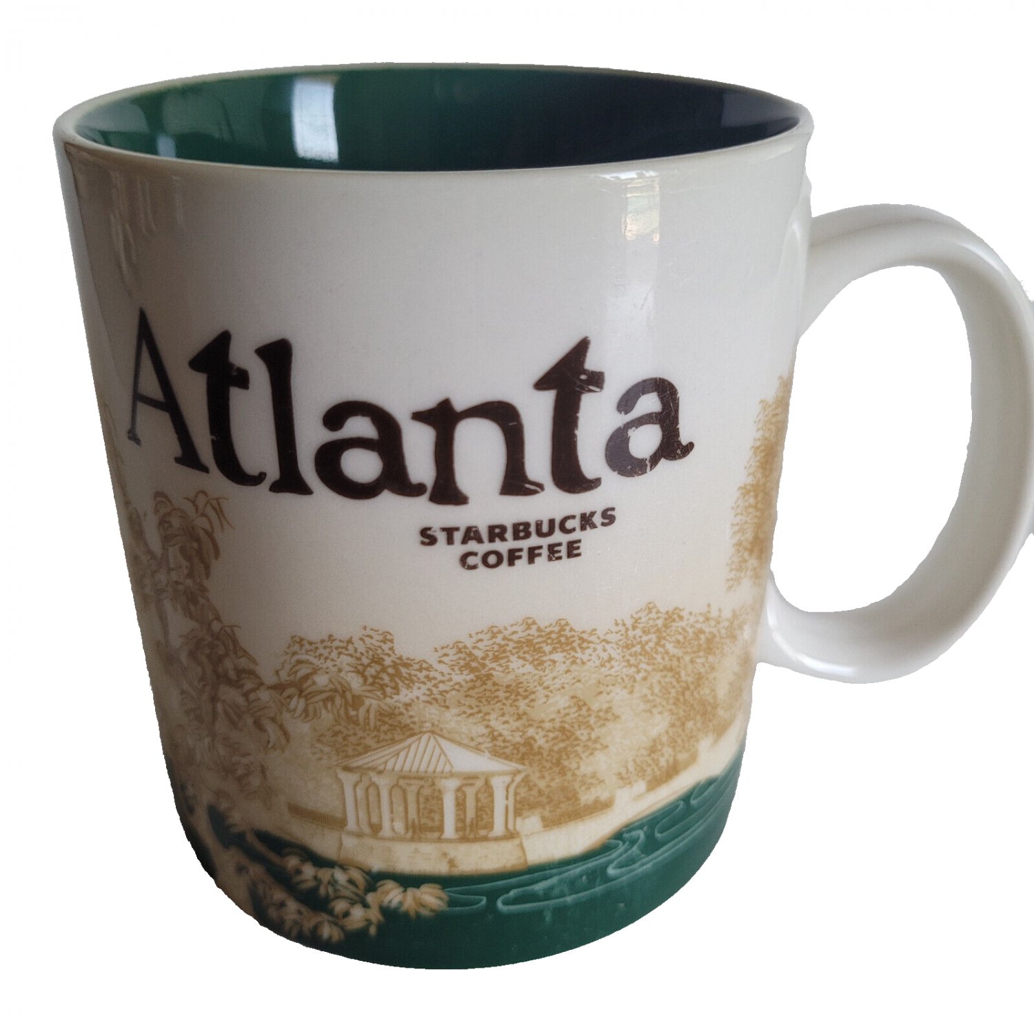 STARBUCKS ATLANTA 2010 Collectors Series City Coffee Mug Cup 16 oz Vintage