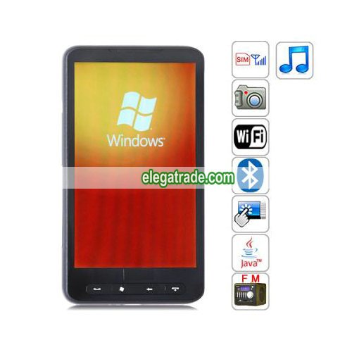 HD2 (T8585) Quad Band Windows Mobile 6.5 WiFi GPS Bluetooth Camera ...