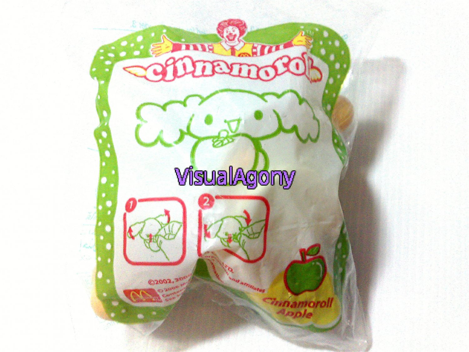 Mac Donalds Cinnamoroll Apple Toy
