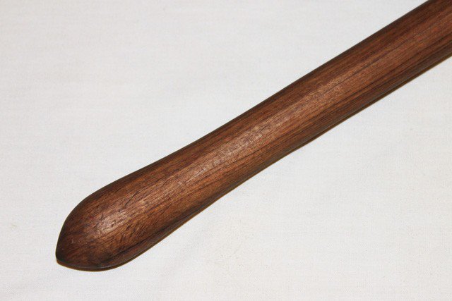 KENYA MAASAI - WAR CLUB - RUNGU - OLIVE WOOD #03