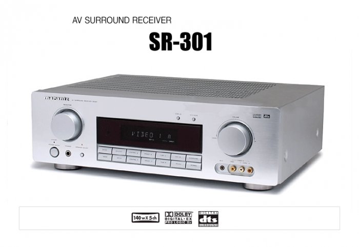 Rs 65200 Marantz SR301 AV Receiver Boston Acoustics CR57 X 2 CRC 7 XB2 ...