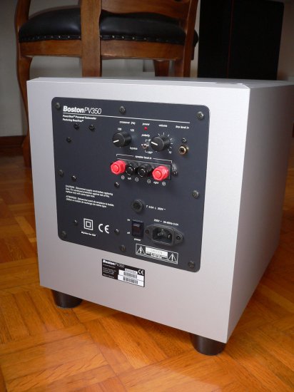Rs 12750 Boston Acoustics PV350 200 Watts 8" Home Theater Subwoofer
