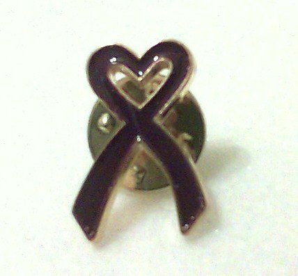 Purple Heart Ribbon Pin Set wounded veterans memorial lapel brooch new