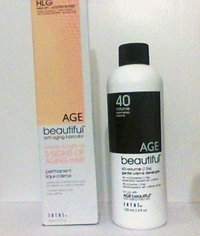 Age Beautiful HLG High Lift Golden Blonde with 40 volume developer ...